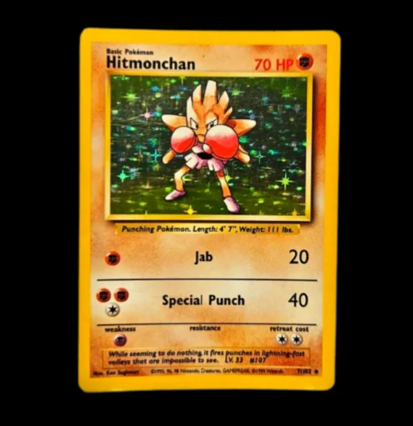 Hitmonchan Base Set Holo (HP) - tcghub.in