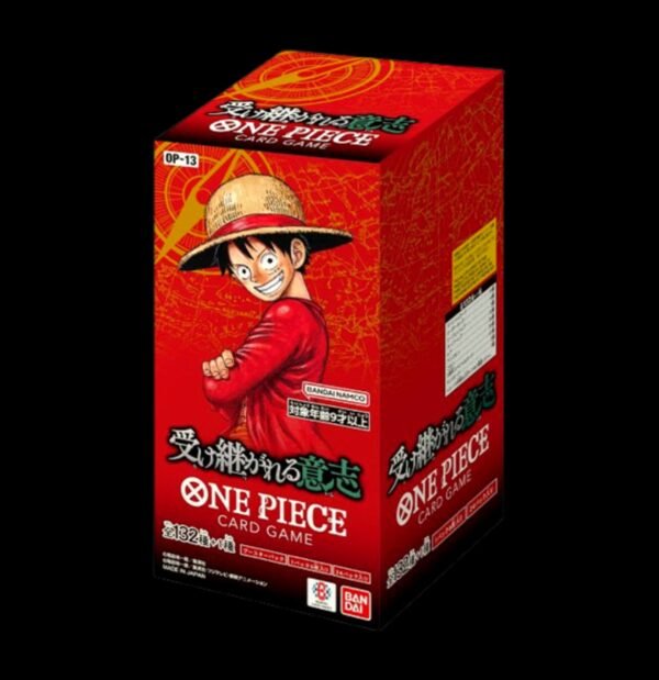 One Piece OP-13 Booster Box Japanese (Sealed) [Discounted: Box has dent ...