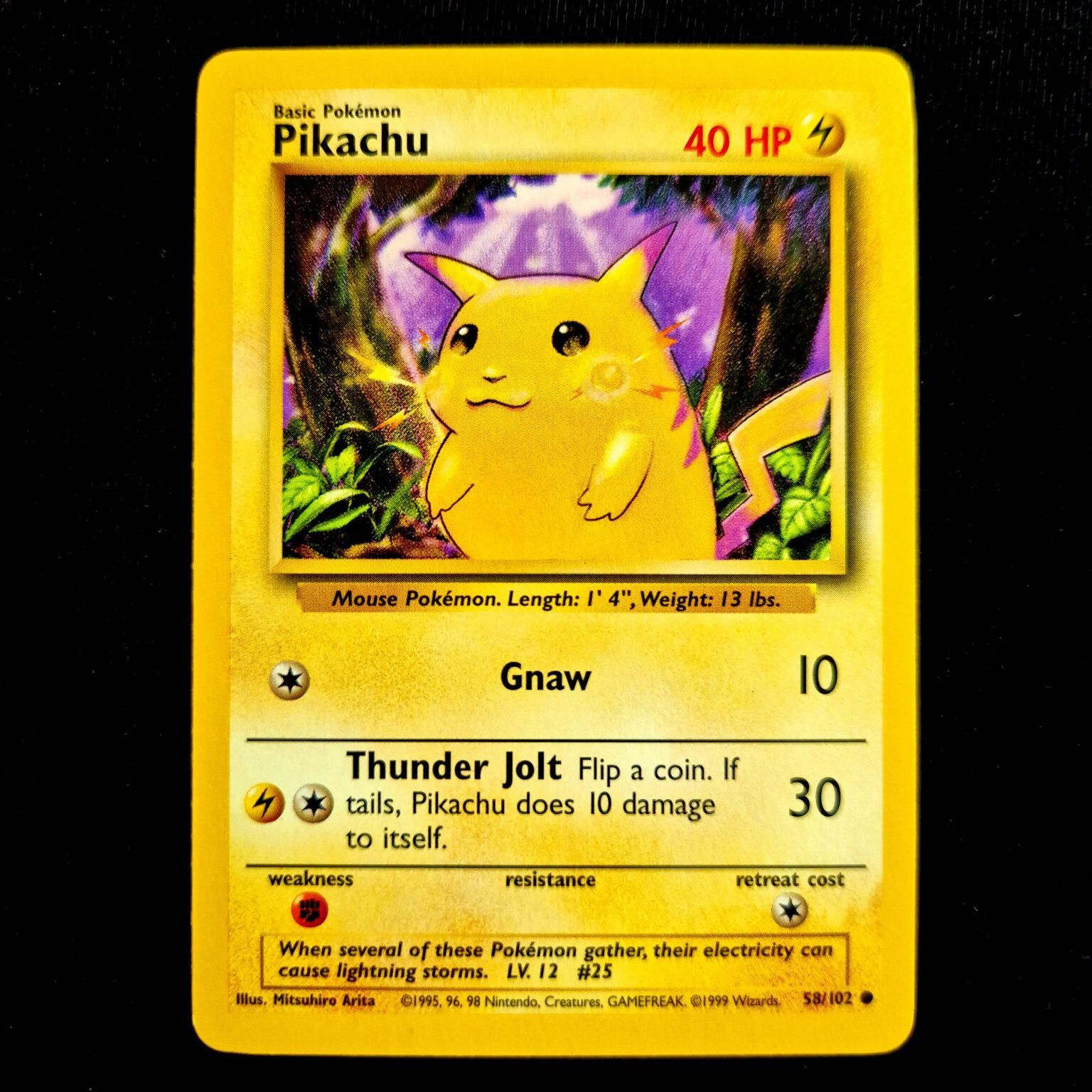Pikachu Base Set English (HP) - tcghub.in