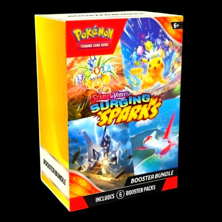 Surging Sparks Booster Bundle English (Sealed) [Discounted: box has ...